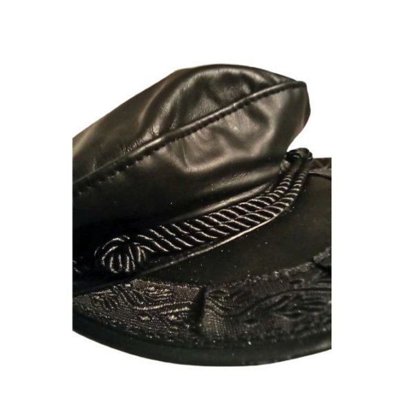 Made In The USA | Accessories | New Vintage Genuine Leather Embroidered ...